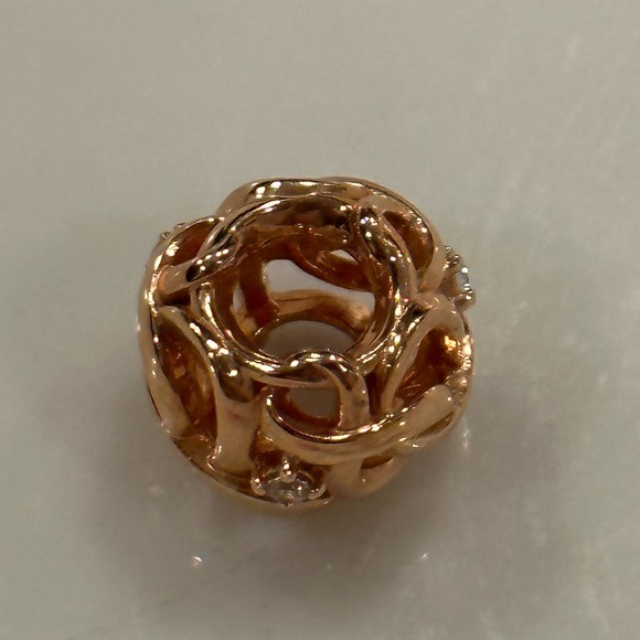 Pandora | Jewelry | Authentic Pandora Rose Openwork Woven Infinity ...